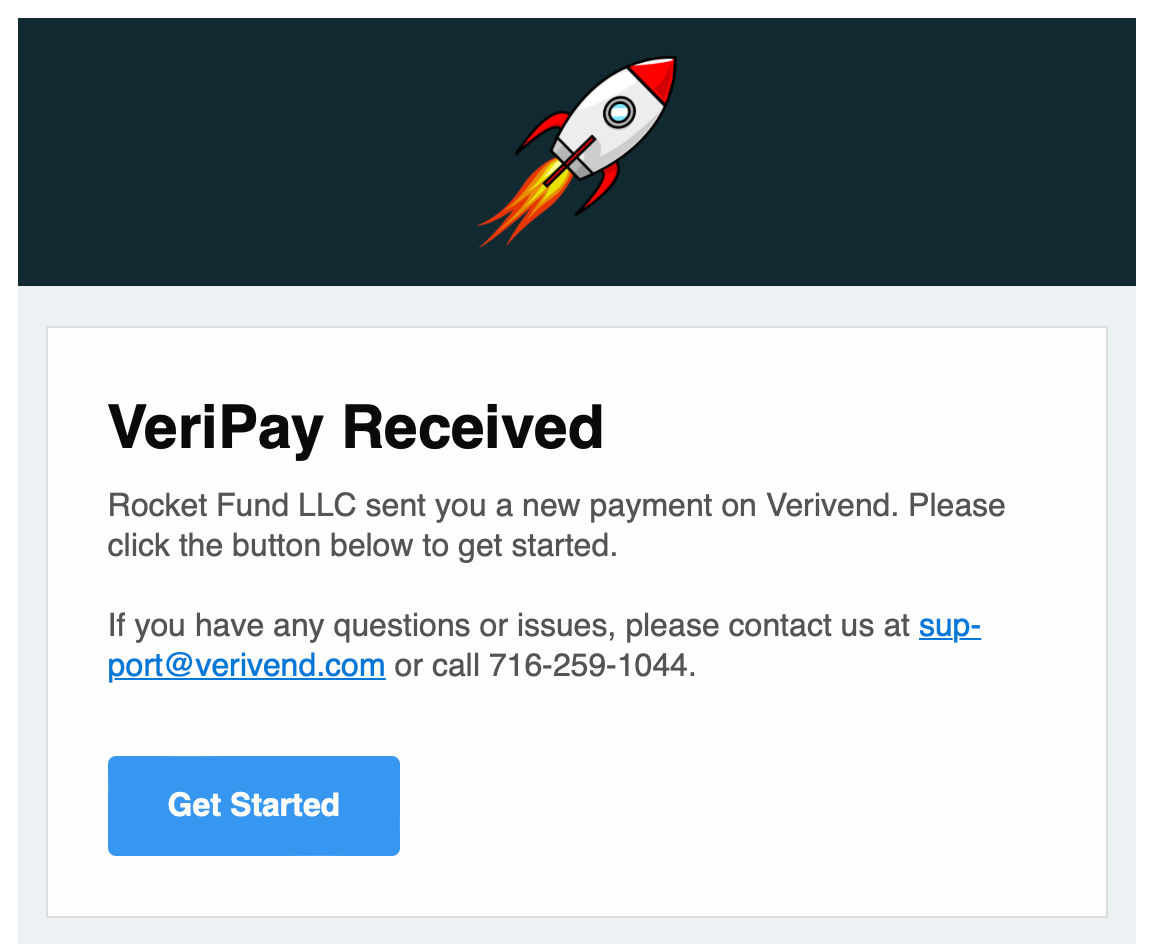 Creating & Sending Payments – Verivend