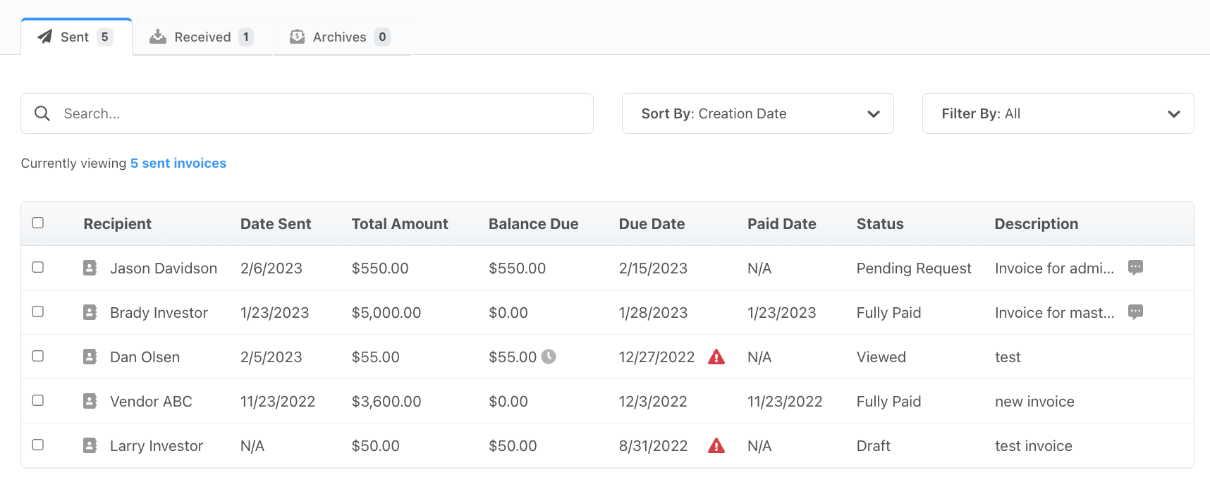 Managing & Monitoring Invoices – Verivend