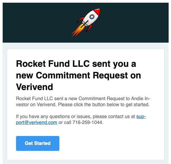 Creating & Sending Commitment Requests – Verivend