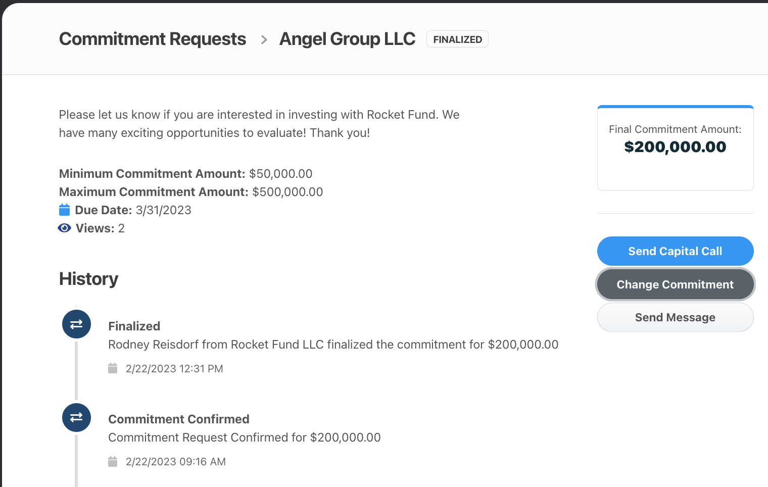 Managing & Monitoring Commitments – Verivend