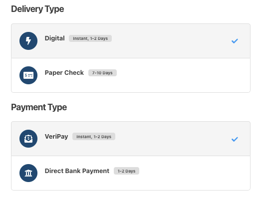 Creating & Sending Payments – Verivend